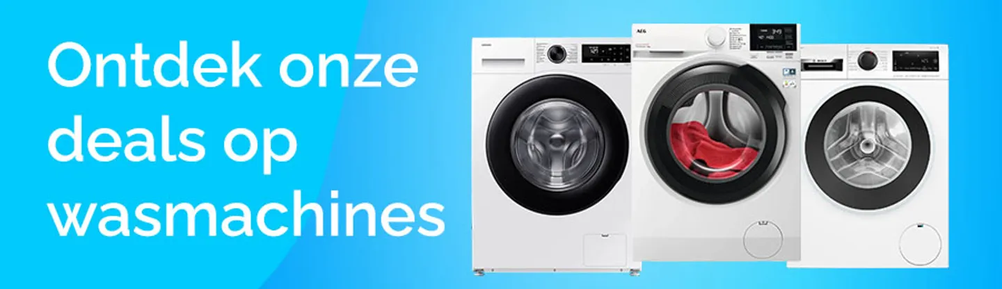 Wasmachine kopen? Bestel nu, morgen in huis