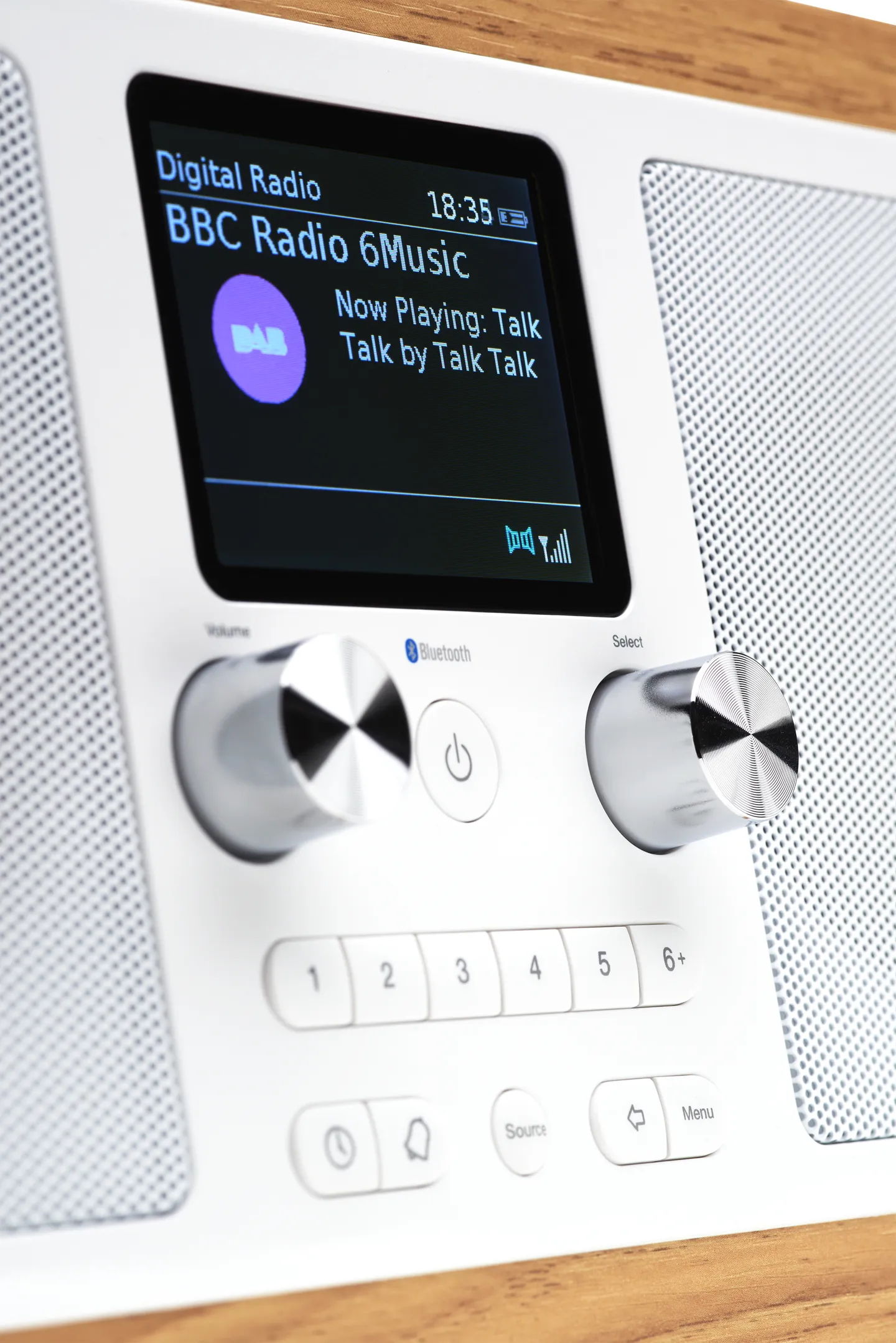 Pure Evoke H6 DAB+ Radio Eiken Hout | Gratis levering