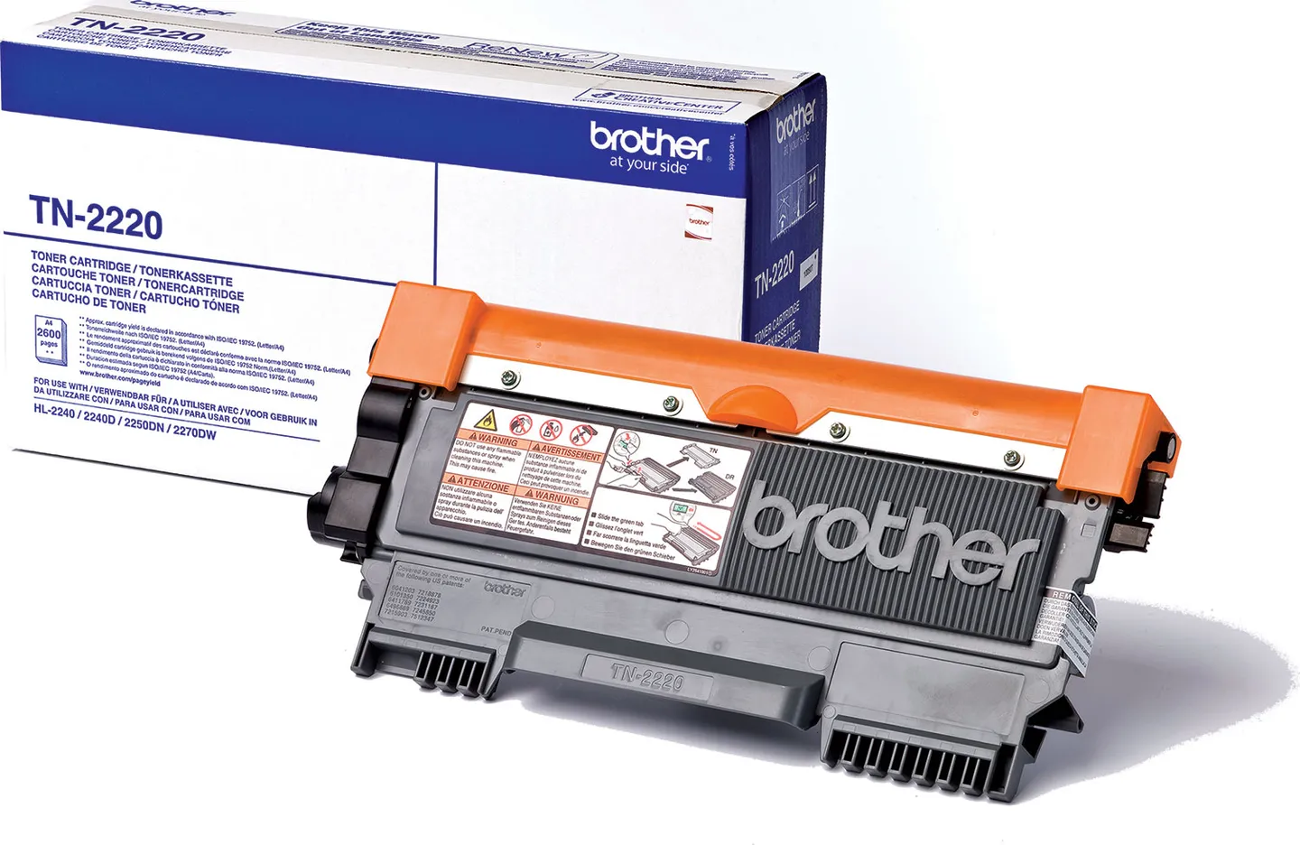 Brother Toner TN-2220 - Zwart - Bestel nu, morgen in huis