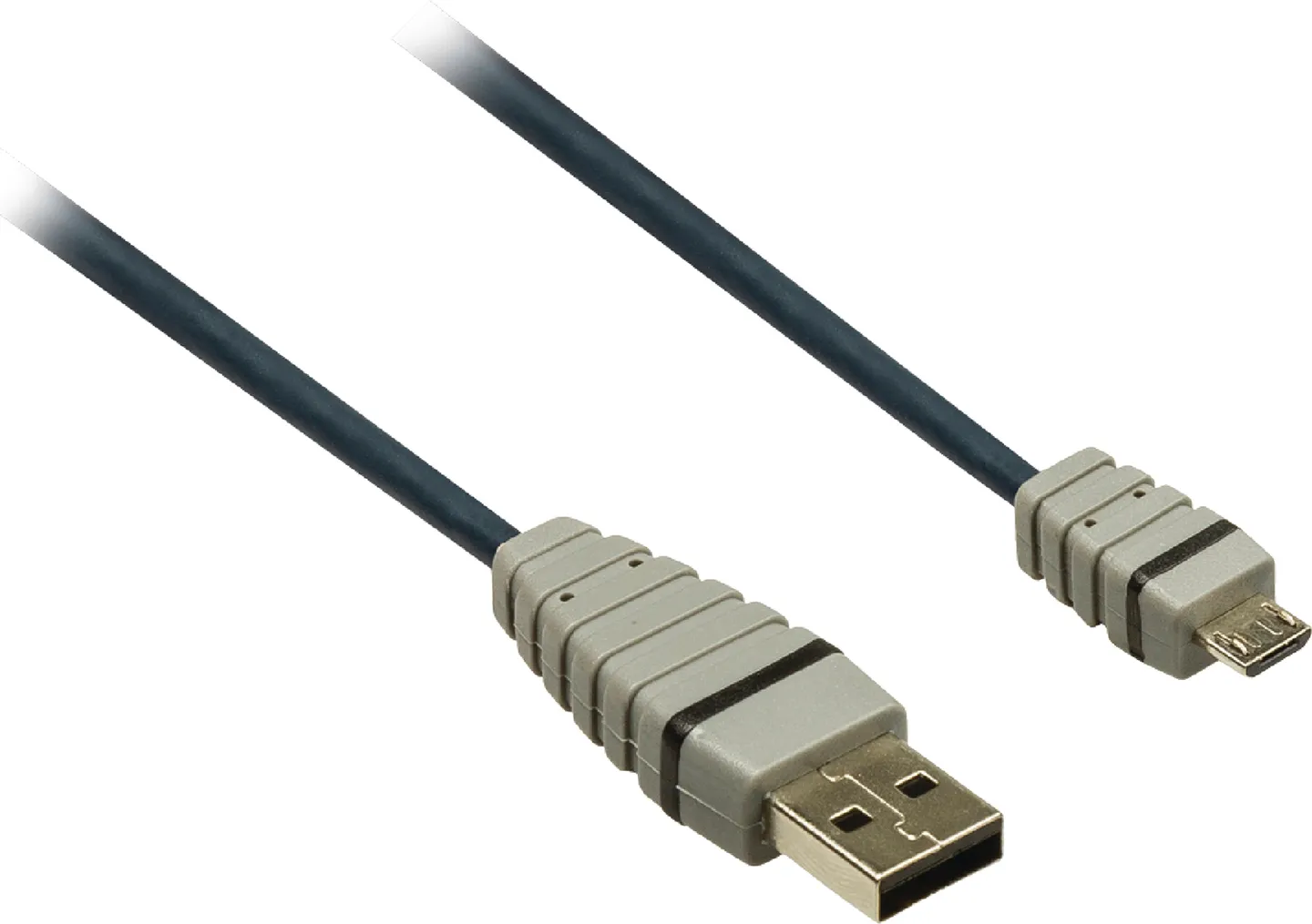 Bandridge Micro USB B 2.0 naar USB A 2.0-kabel - 2 m - BCL4902 - Bestel ...