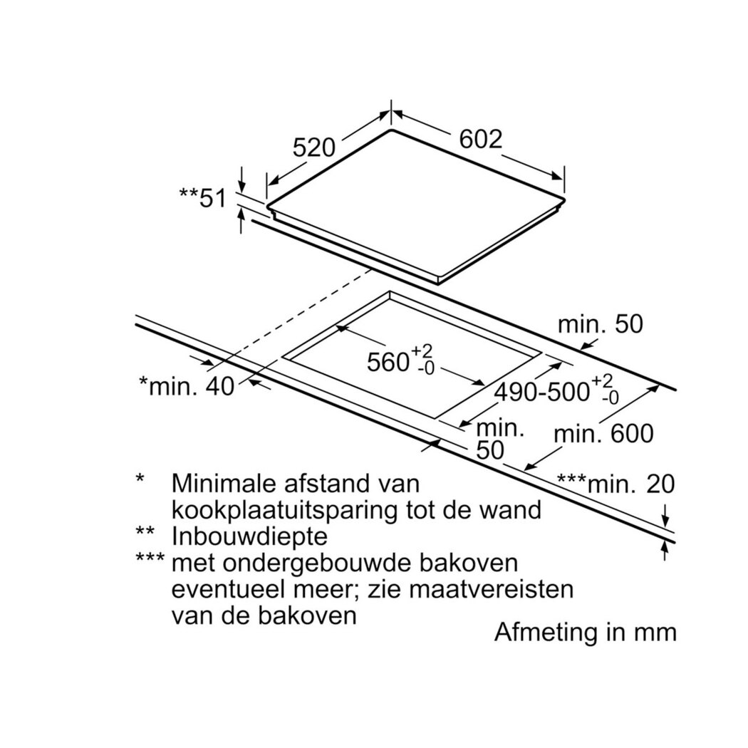 Siemens Inductiekookplaat EX675LYV1E Home Connect