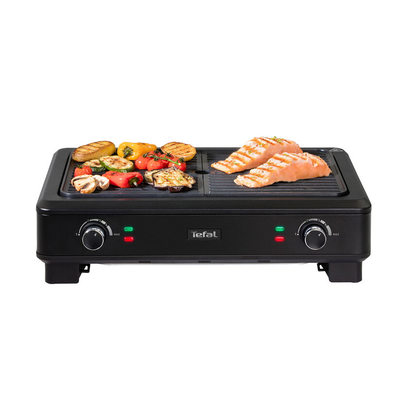 Tefal Plancha Smoke Less Grill TG900812 | Krëfel – les meilleurs prix ...