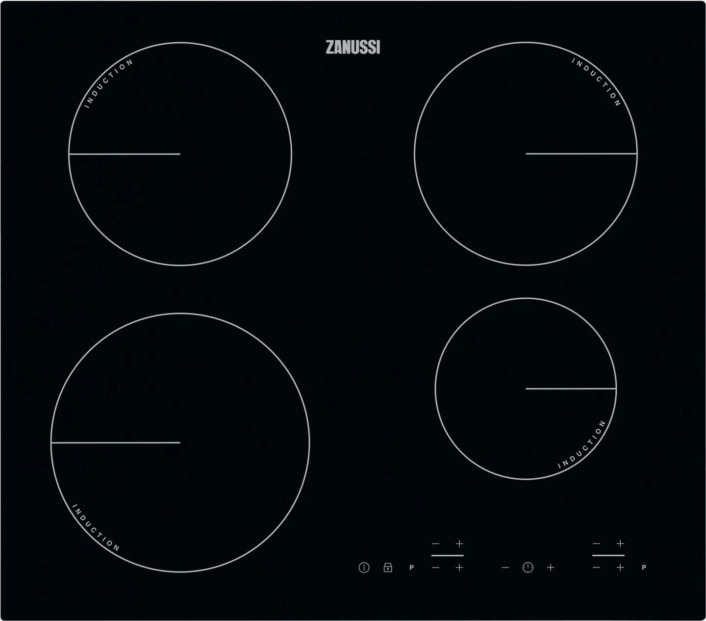 Zanussi Taque à induction ZIB6460CB - Livraison gratuite!