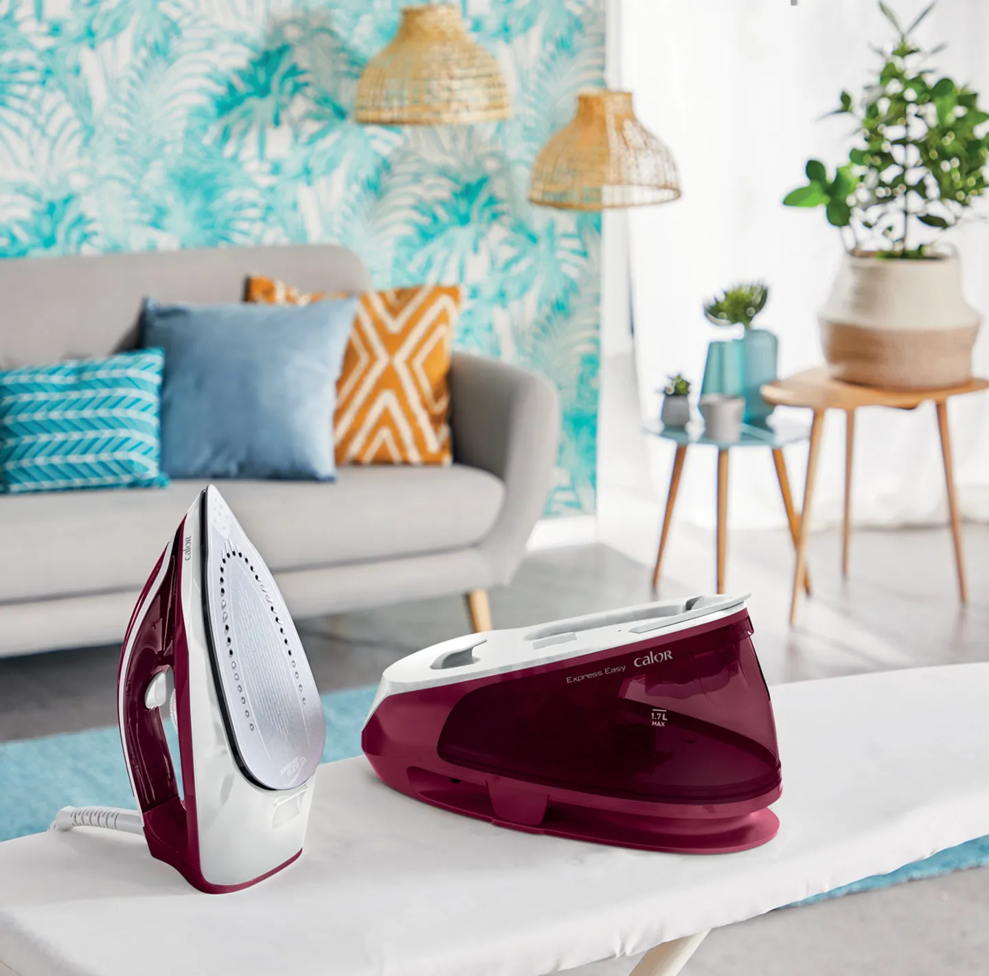 Calor Fer à repasser XL Express Easy SV6130C0 | Livré demain - Krëfel