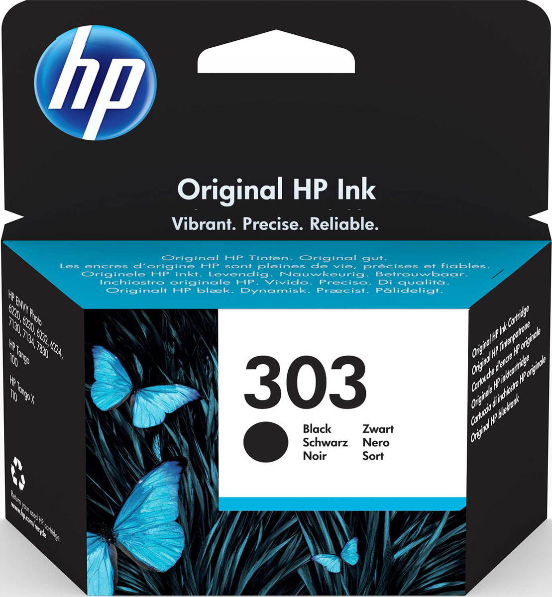HP 303 inktpatroon - Zwart