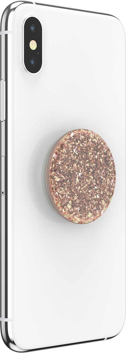 Popsocket PopGrip Foil Confetti Rose Gold smartphonehouder