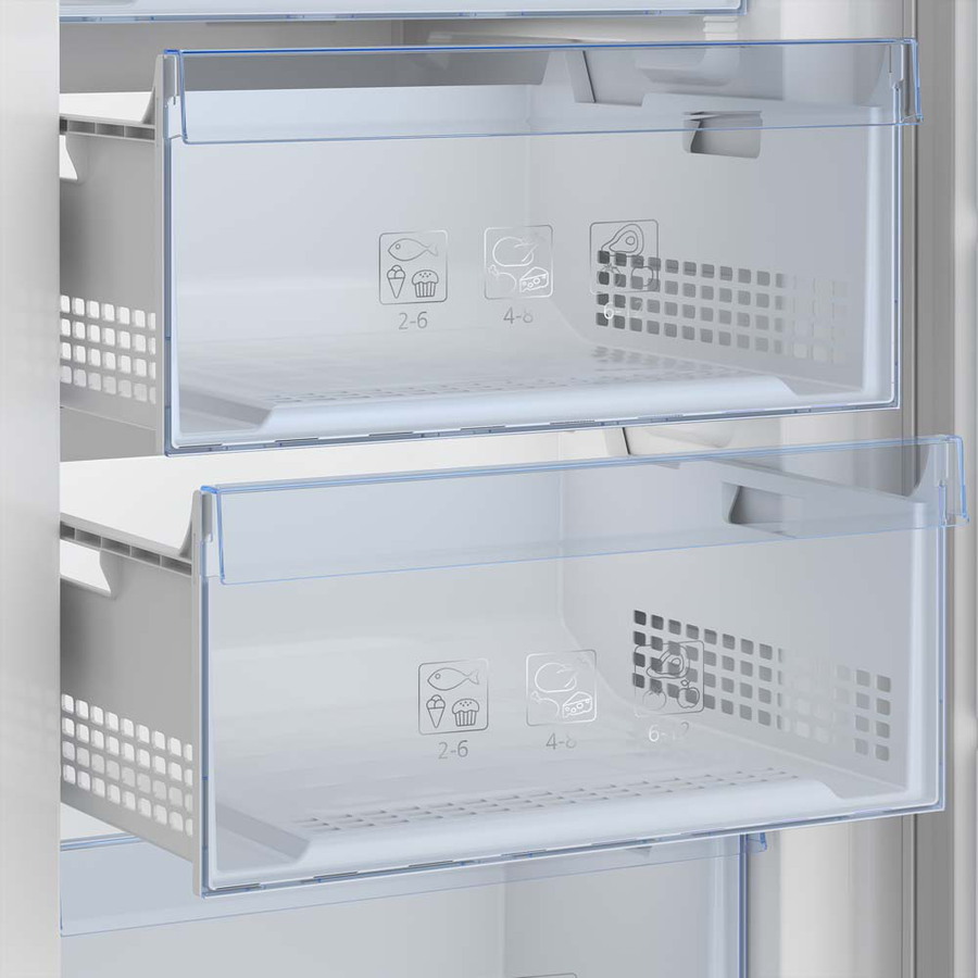 Beko Congélateur RFNE448E35W - Livraison gratuite!