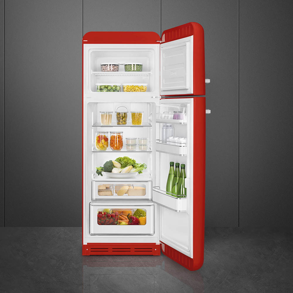 Smeg Combi frigo congélateur FAB30RRD5 Rouge