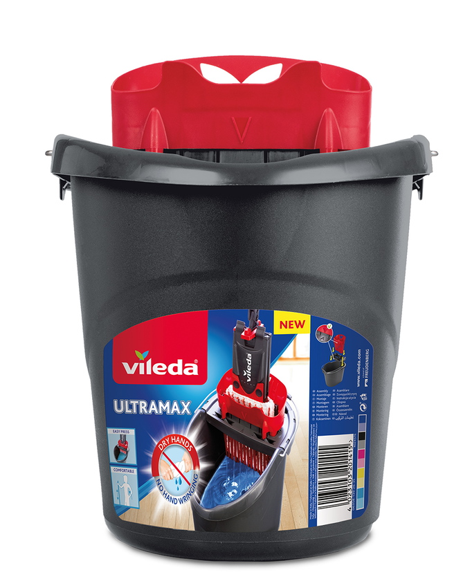 Vileda Vileda Ultramax emmer + pers | Krëfel – de beste prijzen ...