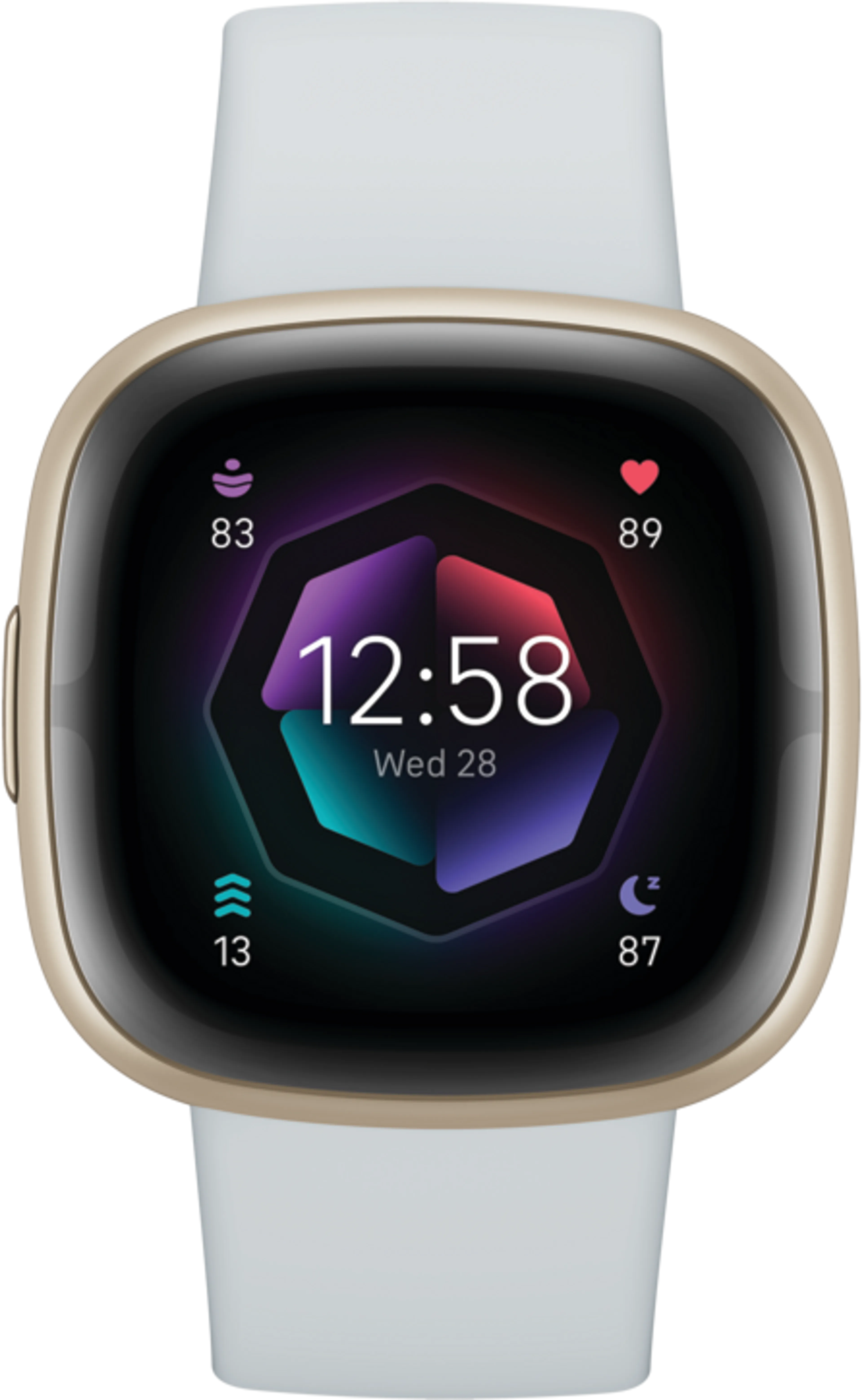 Fitbit Sense 2 - Blue Mist - Bestel nu, morgen in huis