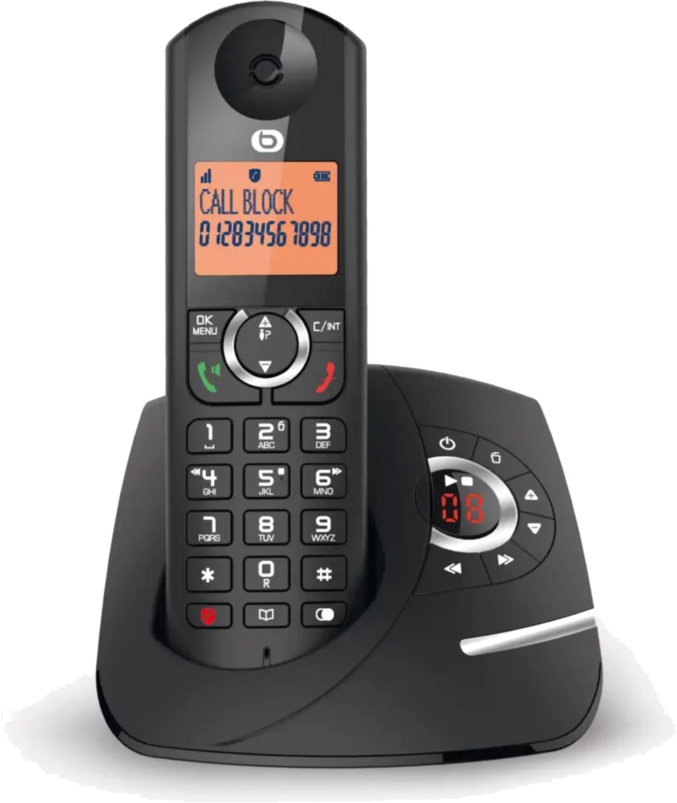 Essentiel-B Téléphone sans fil EB_T-11-SF_R - Noir - Meilleur prix ...