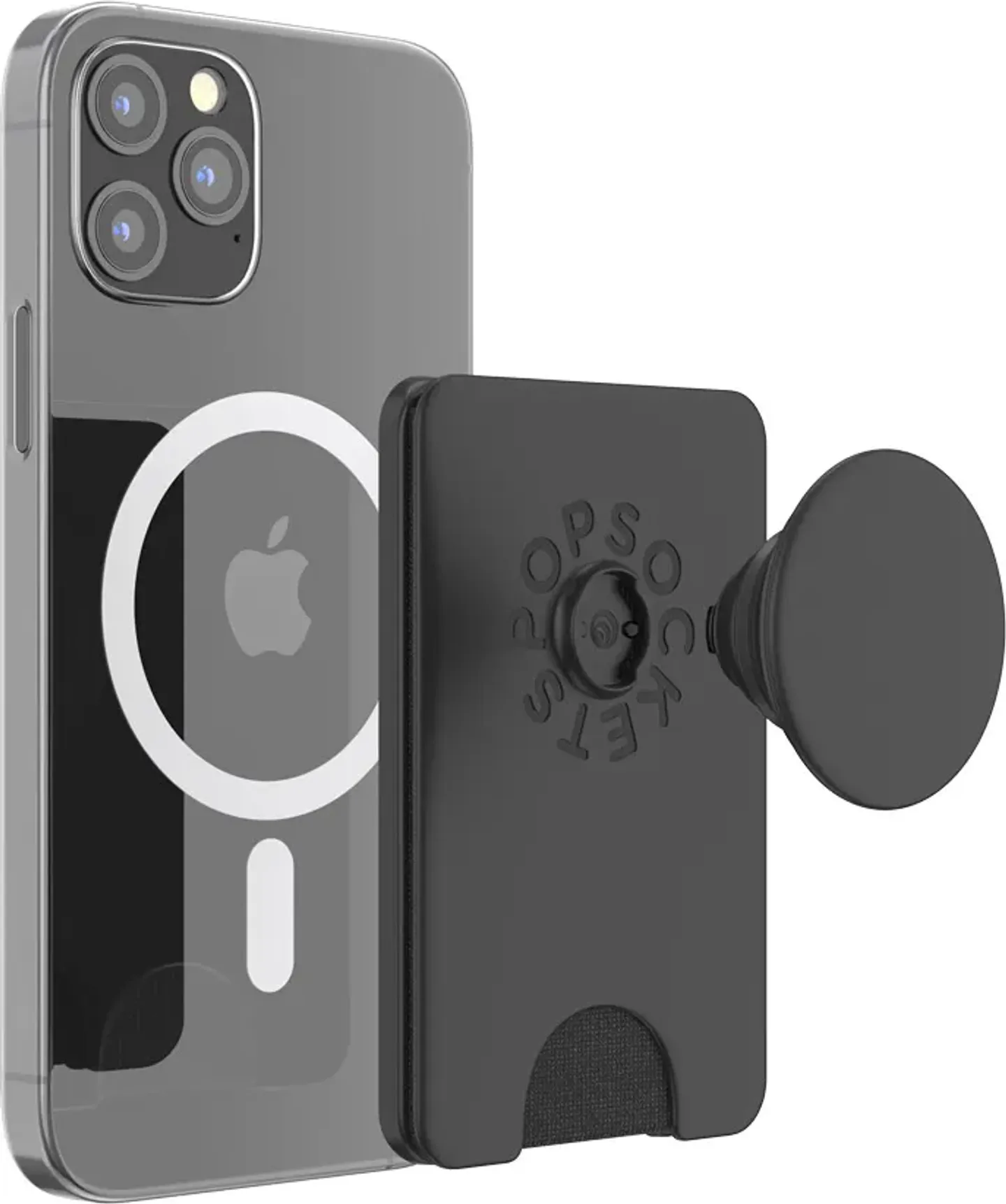 Popsocket PopWallet+ avec support MagSafe - Noir | Livré demain - Krëfel