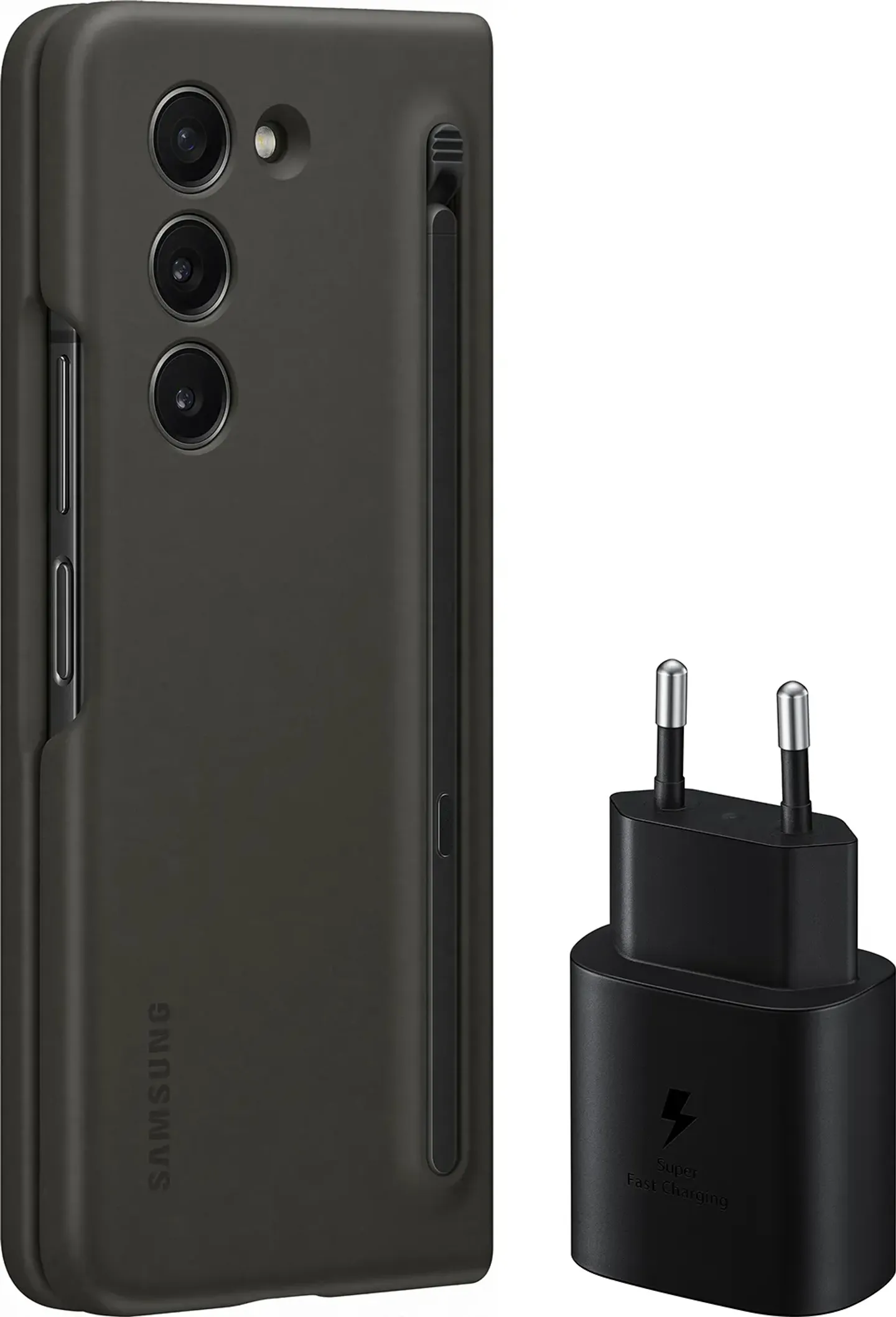 Samsung Slim S Pen case voor Galaxy Z Fold5 + 25 W USB C-oplader ...