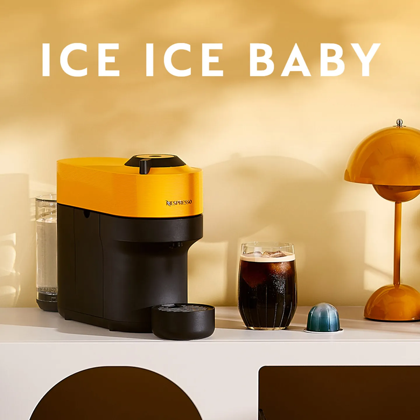 Magimix Koffiemachine Nespresso Vertuo Pop Mango Yellow + 20 capsules ...