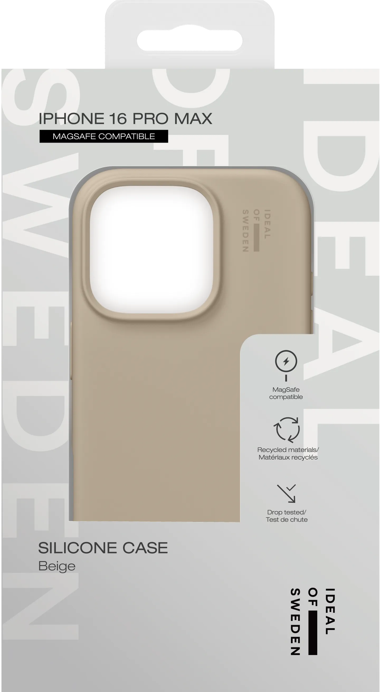 iDeal of Sweden Silicone backcover met MagSafe voor iPhone 16 Pro Max ...