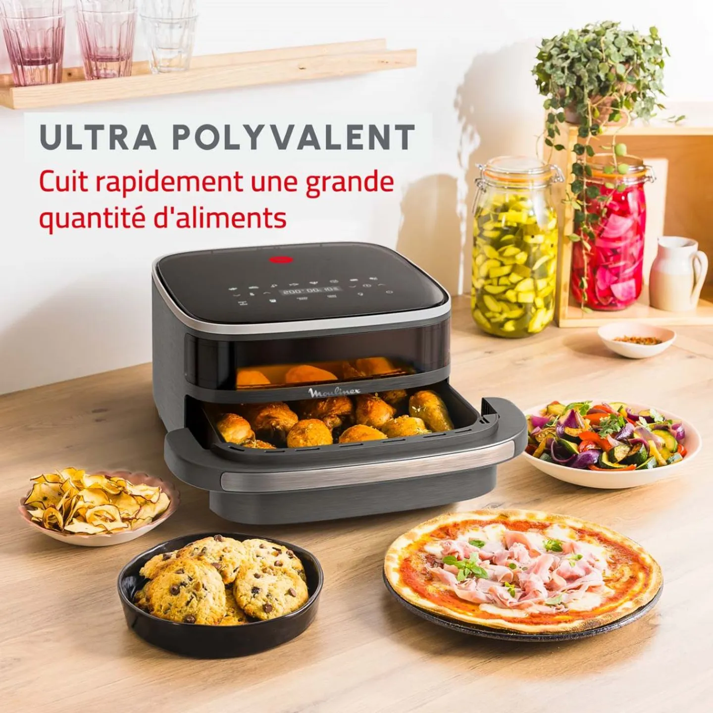 Moulinex Airfryer Easy Fry XL Surface AL402HFO | Livré demain - Krëfel