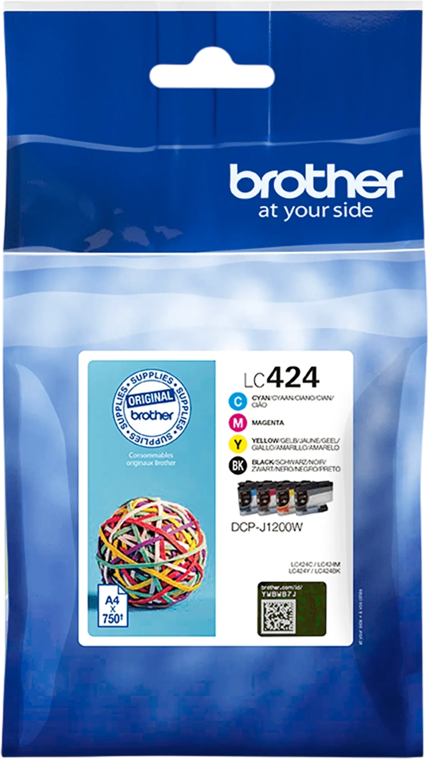 Brother LC-424 4-kleuren Value Pack - Bestel nu, morgen in huis