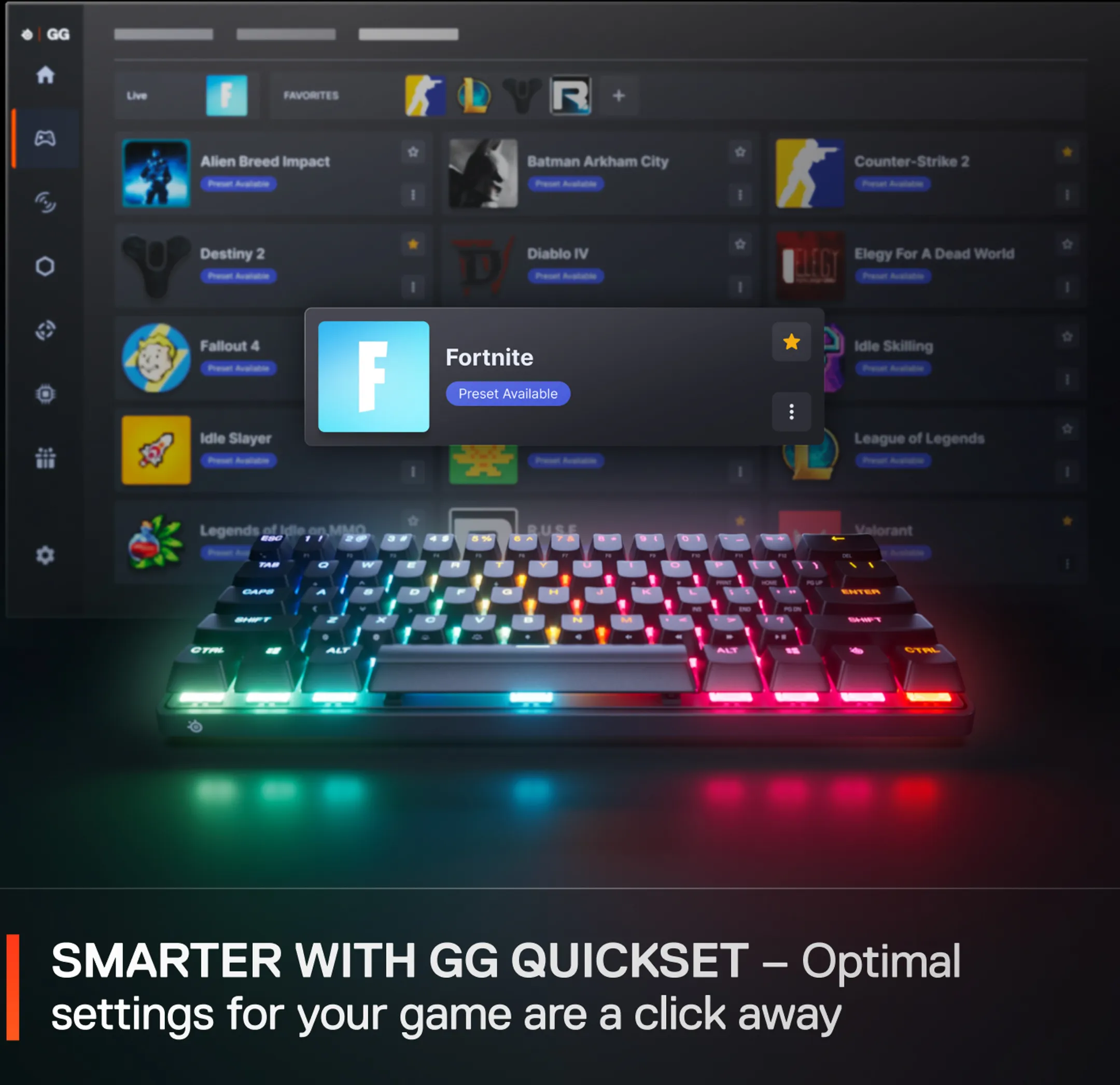 Steelseries Clavier gaming Apex Pro Mini Gen 3 - Noir (Azerty FR ...